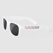 Preppy Birthday Party Girls Custom Sunglasses | Zazzle