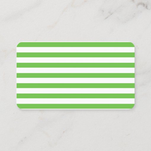 Preppy Blue and Green Monogrammed Calling Card | Zazzle