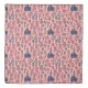 Preppy Coral Blue Tropical Pattern Duvet Cover | Zazzle