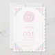 Preppy Donut Sweet First Birthday Invitation | Zazzle