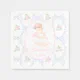 Preppy Grandmillennial Dolly and Me Pink Bows Napkins | Zazzle