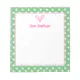 Preppy Green and Pink Tennis Notepad | Zazzle