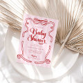 Preppy Loveshack Merry Little Baby Shower Invitation | Zazzle