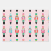 Preppy Nutcracker Wrapping Paper Sheets, Set of 3 | Zazzle