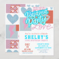 Preppy Pajama Party Girls Birthday Invitation | Zazzle