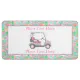Preppy Palm Beach Golf Cart License Plate | Zazzle