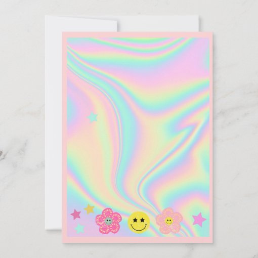 Preppy Pastel Pink Y2K Sleep Over Party Birthday Invitation | Zazzle