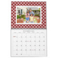 Preppy Patterns Monthly Photo Calendar | Zazzle