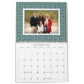 Preppy Patterns Monthly Photo Calendar | Zazzle