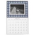 Preppy Patterns Monthly Photo Calendar | Zazzle
