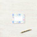 Preppy personalized custom name teacher post-it notes | Zazzle