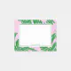 Preppy Pink Green Palm Tree Post-it Notes | Zazzle