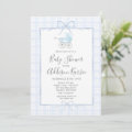 Preppy Southern baby carriage baby shower invite | Zazzle