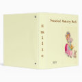 Preschool Memory Book Binder with Vintage Image | Zazzle
