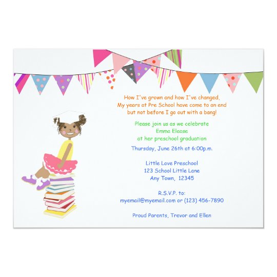 Preschool or Kindergarten Invitations | Zazzle.com
