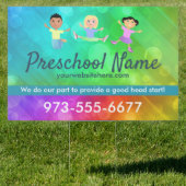 Preschool Yard Sign | Zazzle