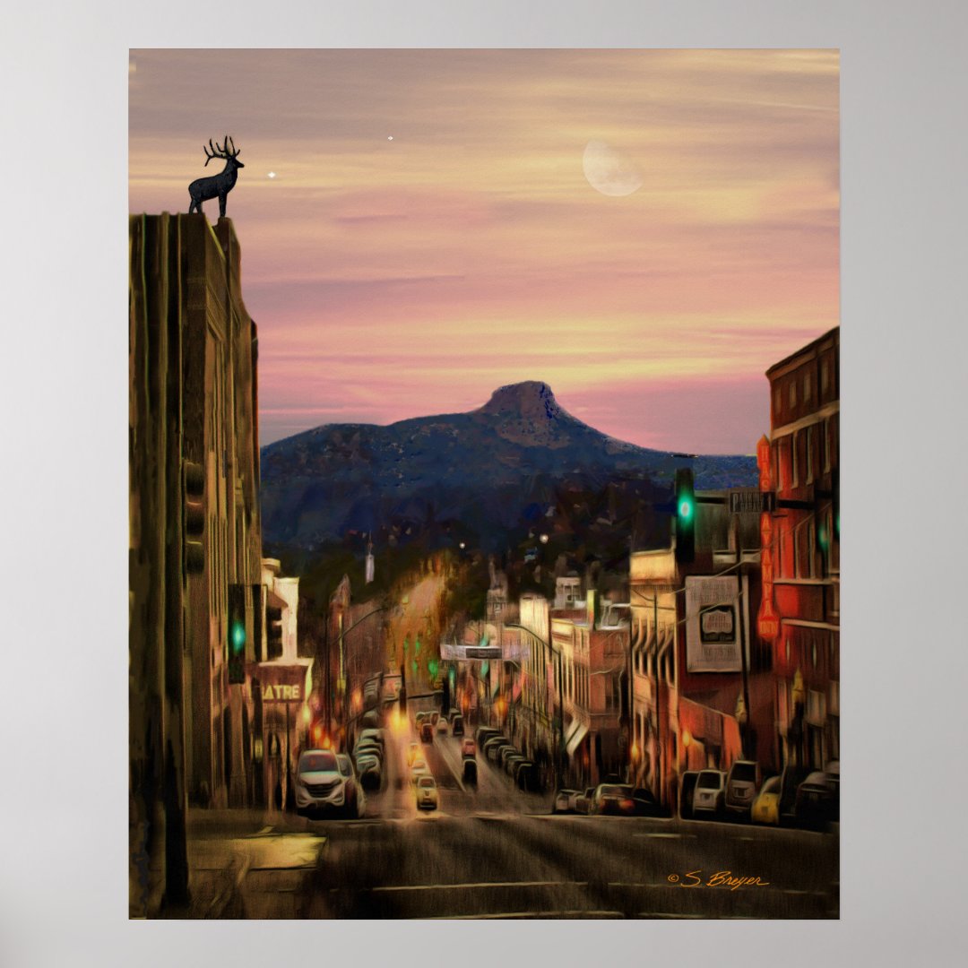 "Prescott Arizona Landmark" "Prescott Art" Poster | Zazzle