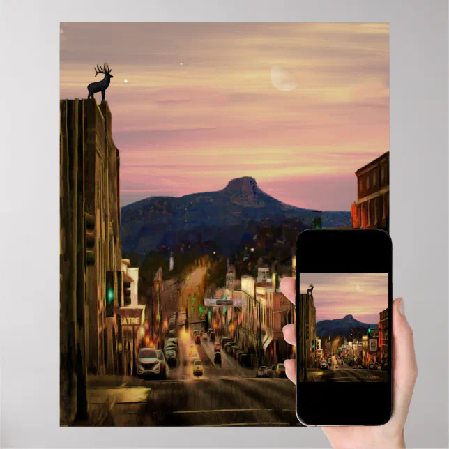 "Prescott Arizona Landmark" "Prescott Art" Poster | Zazzle