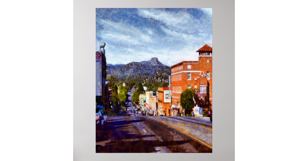 "Prescott AZ Landmark" Poster | Zazzle