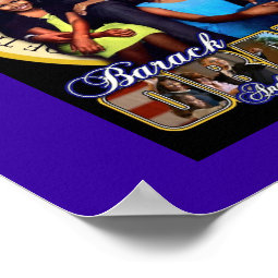 PRESIDENT BARACK OBAMA AND FAMILY POSTER | Zazzle