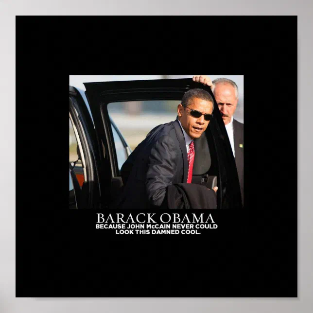 PRESIDENT BARACK OBAMA POSTER | Zazzle
