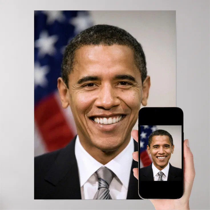 President Barack Obama Poster | Zazzle