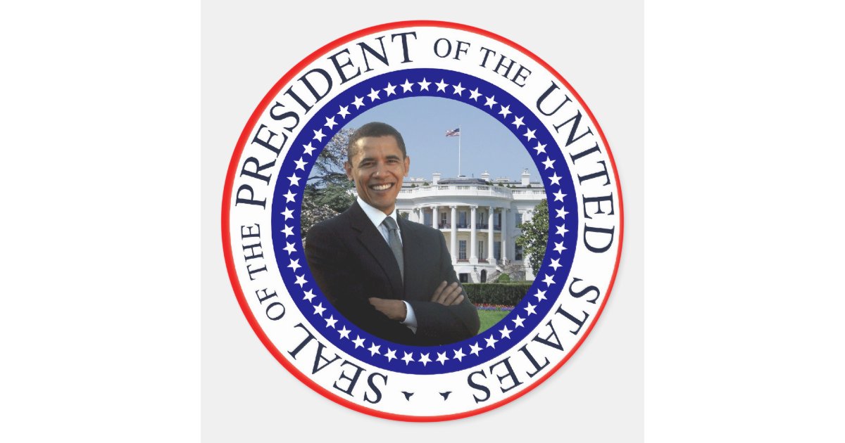 President Barack Obama - Stickers | Zazzle