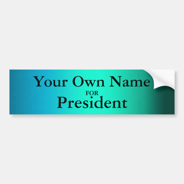 President Bumper Sticker | Zazzle
