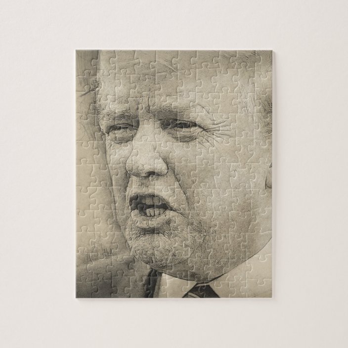 President Donald Trump Jigsaw Puzzle | Zazzle.com