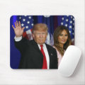 PRESIDENT DONALD TRUMP & MELANIA MOUSE PAD | Zazzle