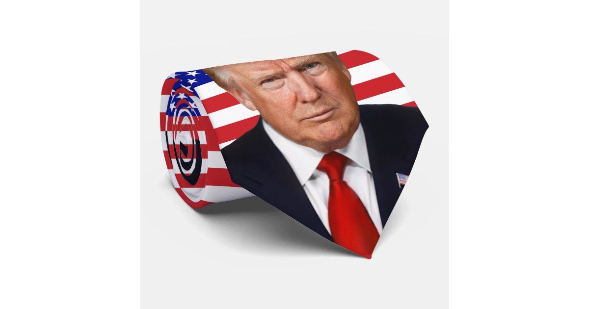 President Donald Trump Neck Tie | Zazzle