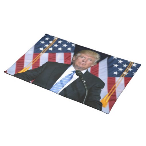 President Donald Trump Placemat | Zazzle