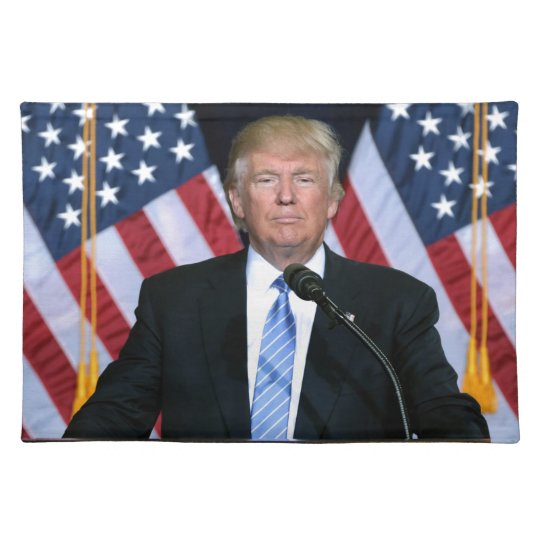President Donald Trump Placemat | Zazzle.com