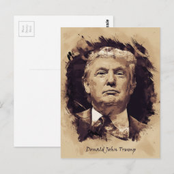 President Donald Trump Postcard | Zazzle