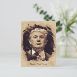 President Donald Trump Postcard | Zazzle