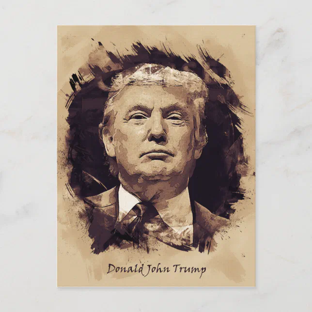 President Donald Trump Postcard | Zazzle