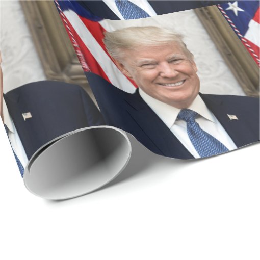 President Donald Trump Wrapping Paper | Zazzle