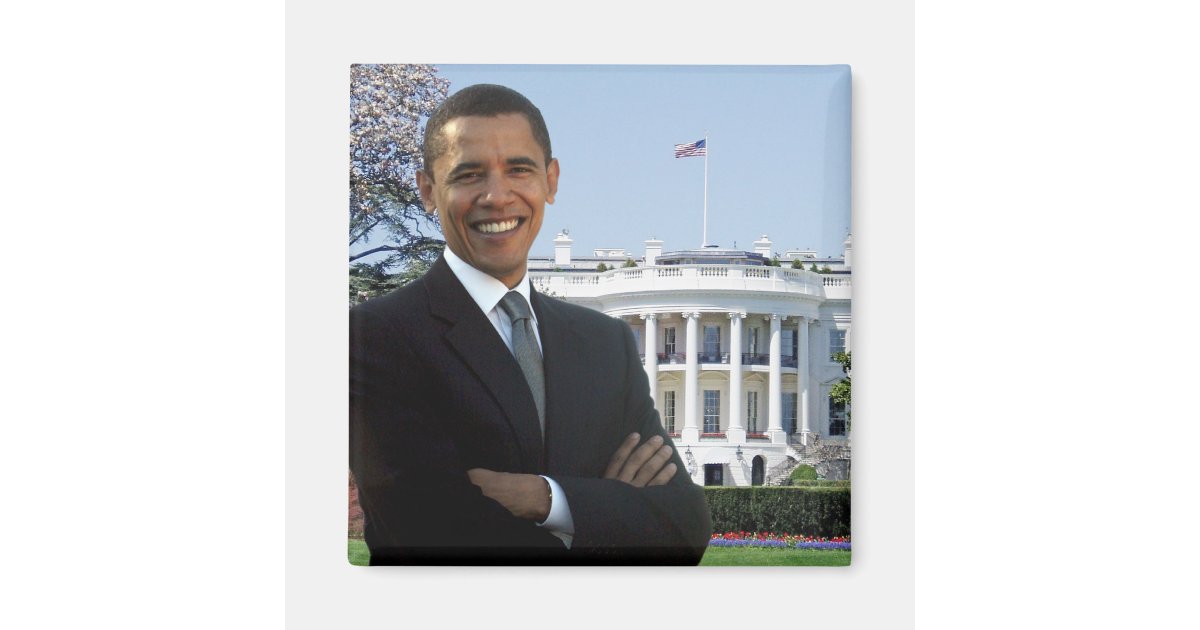President-Elect Obama - Square Magnet | Zazzle