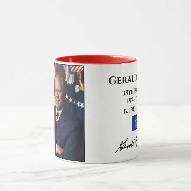 President Gerald Ford Commemorative Mug | Zazzle