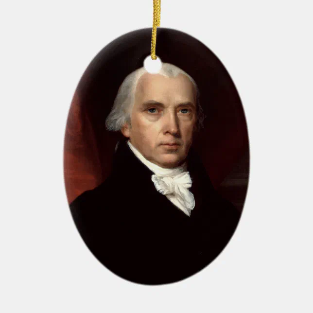 President James Madison Ornament | Zazzle