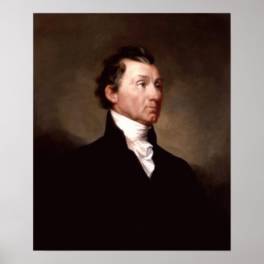 President James Monroe Portrait Poster | Zazzle.com