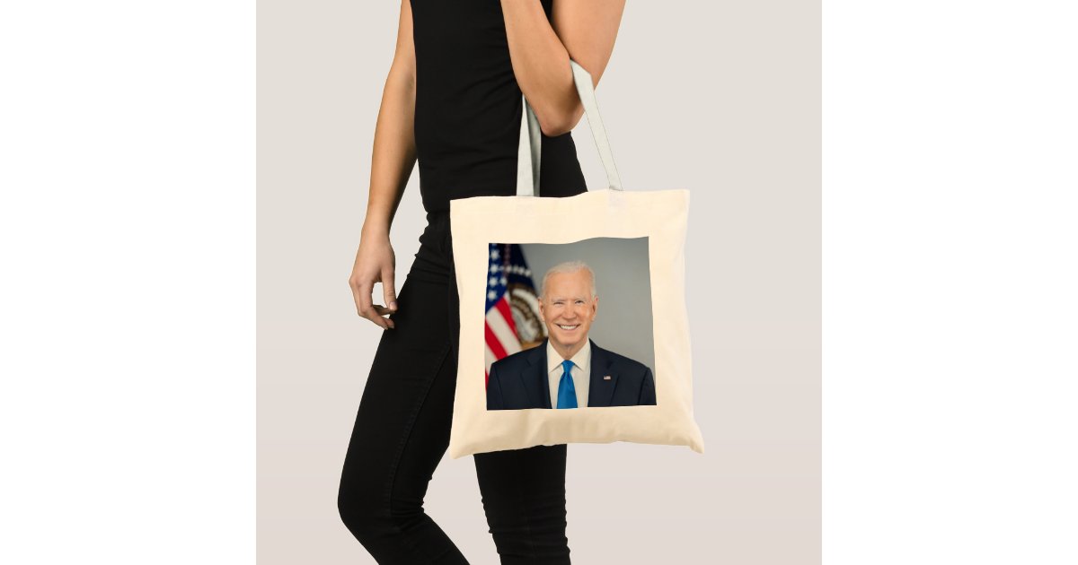 President Joe Biden Official 2021 Portrait Tote Bag | Zazzle