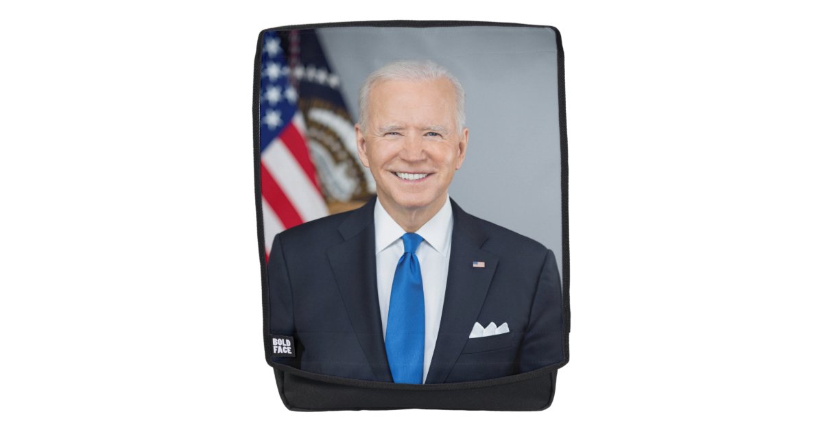 President Joe Biden White House Portrait Backpack | Zazzle