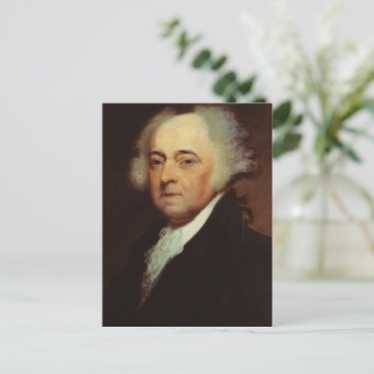 President John Adams Postcard | Zazzle