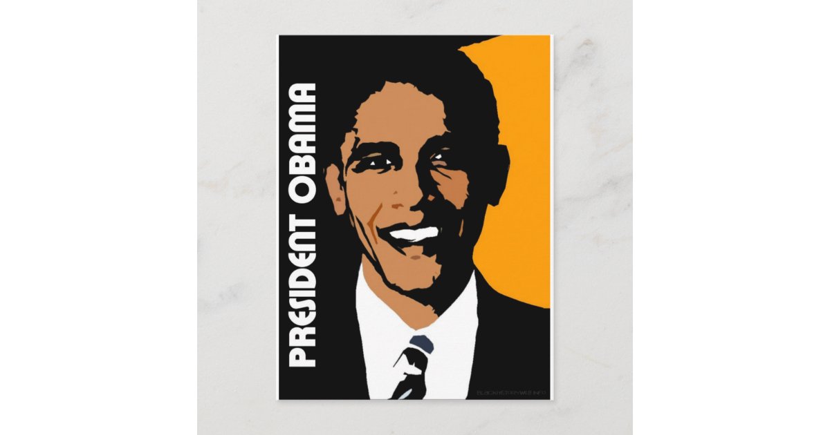 President Obama Postcard | Zazzle