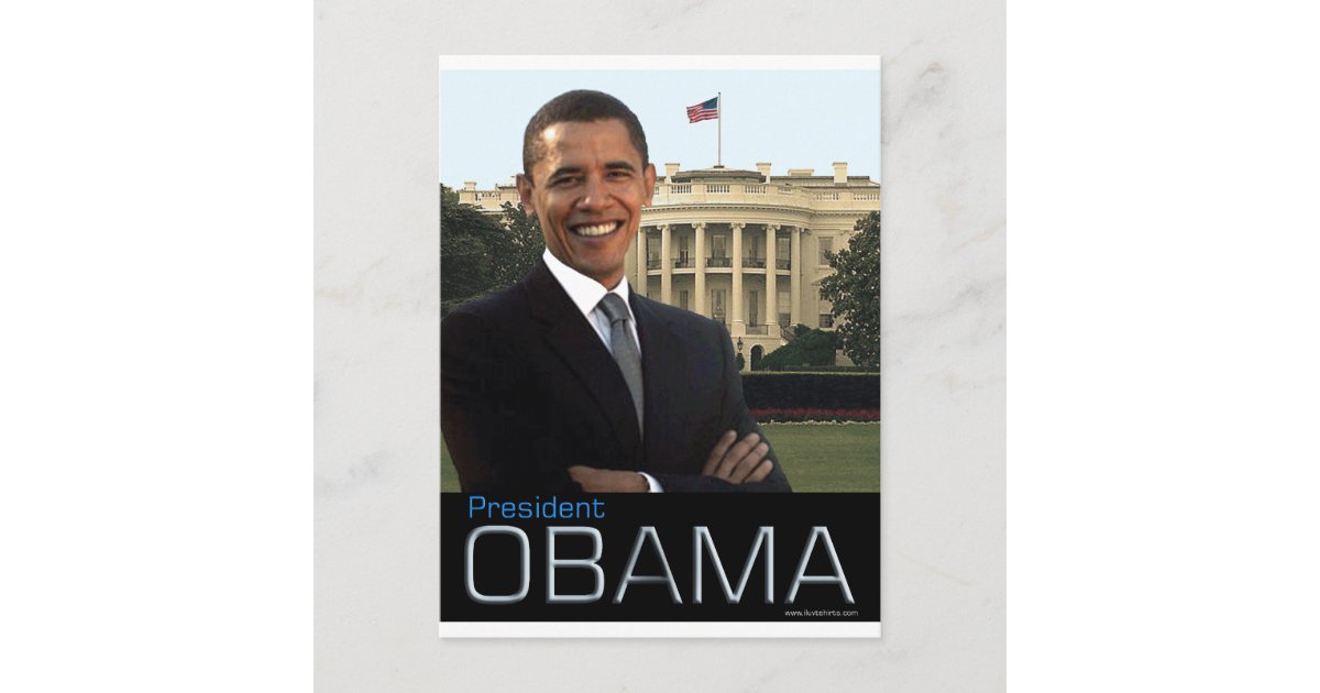 President Obama Postcard | Zazzle