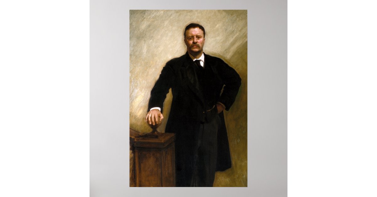 President Theodore Roosevelt Poster | Zazzle