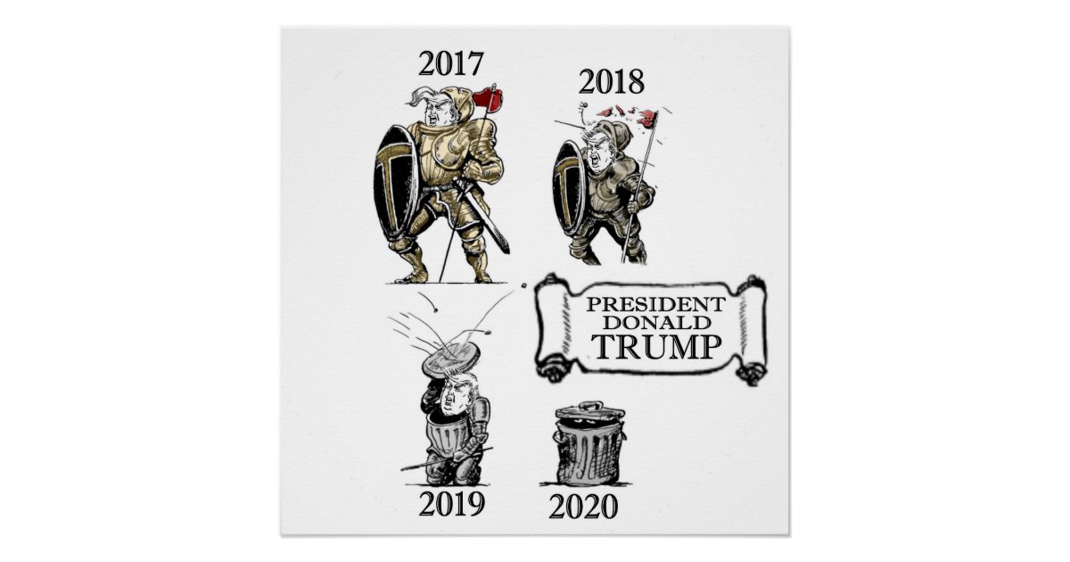 President Trump: A History Poster | Zazzle