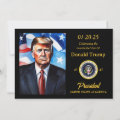 President Trump Inauguration Watch Party Invitation | Zazzle