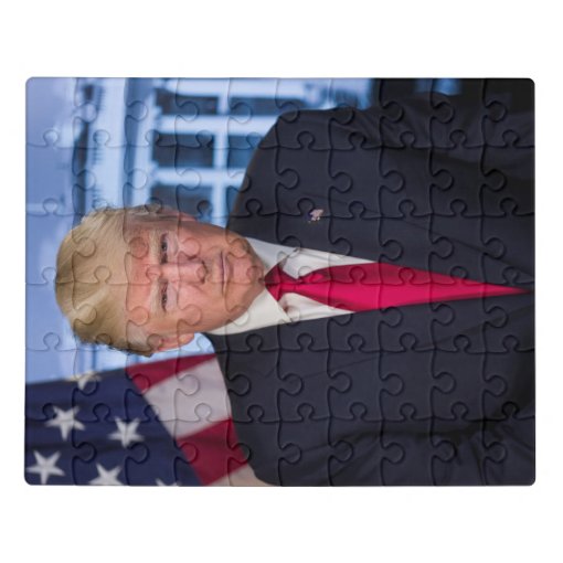 PRESIDENT TRUMP JIGSAW PUZZLE | Zazzle